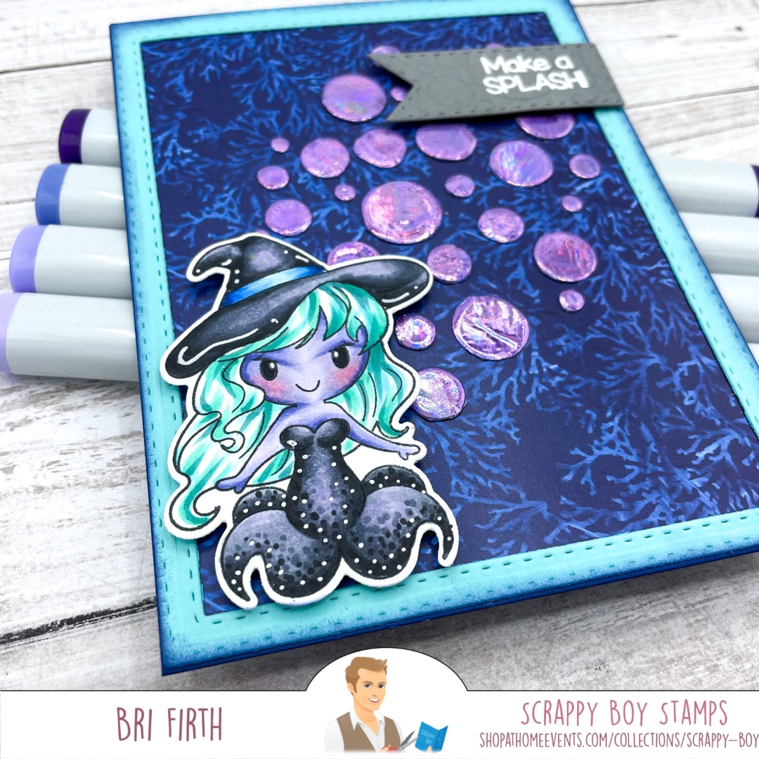 SBS Mermazing – Make A Splash Card – Bri Firth Creates